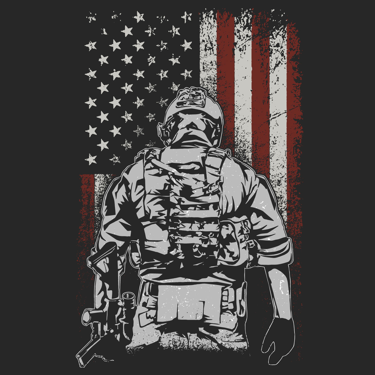 Military License Plate Frames – Trik Topz